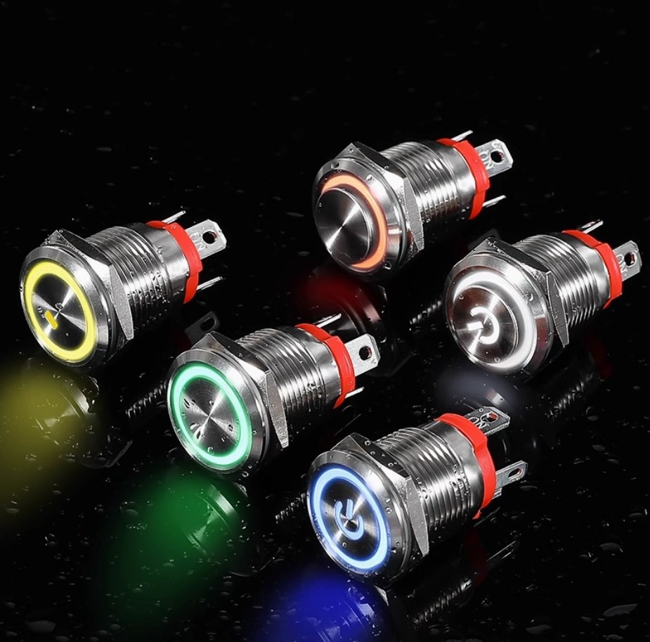 China Metal Push Button Switch Manufacturers: Custom IP67 Waterproof ...